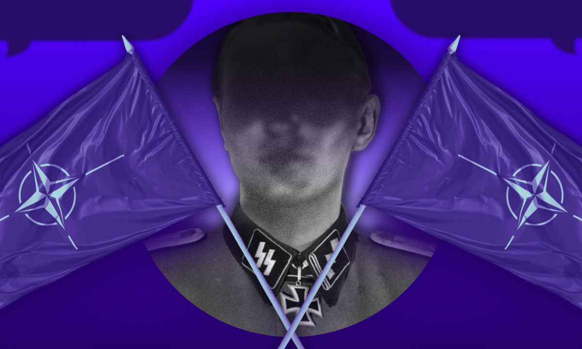 Nee, de NAVO is niet opgericht door nazi's, maar ze waren er wel actief ...